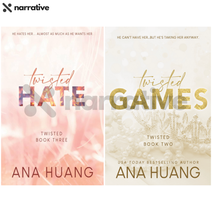 Twisted Series 2 books Collection by Ana Huang (Twisted Games, Twisted ...