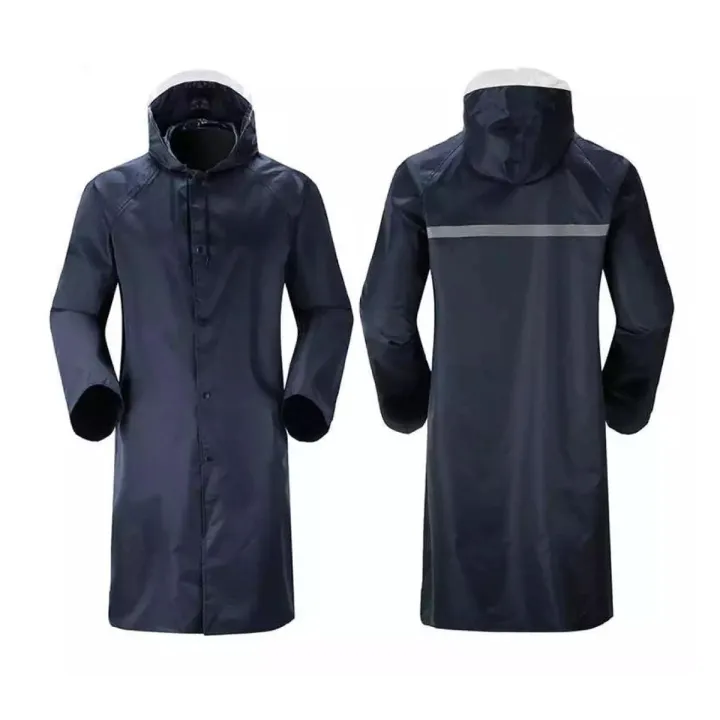 Biker one part hoddie system long coat for RAINWEAR and Multifunctional ...