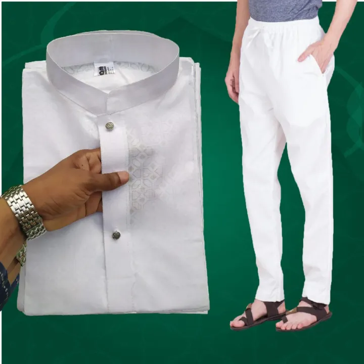 Ensemble Yourself - Highly Durable - Panjabi-Pyjama Set Package (2 pcs ...