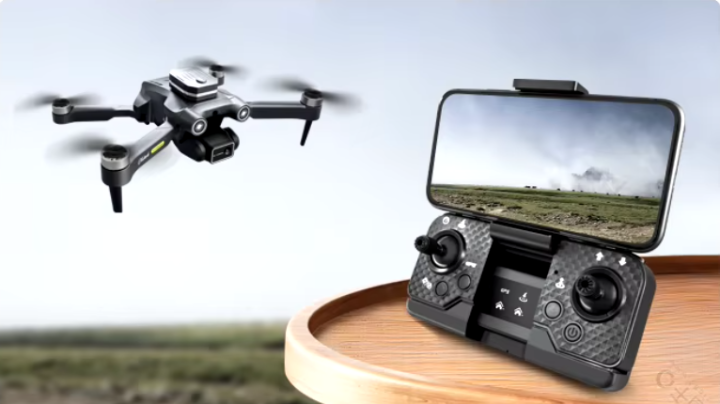 G.P.S Drone 4K Professional Dual HD Camera Obstacle Avoidance Brushless Motor Foldable ...