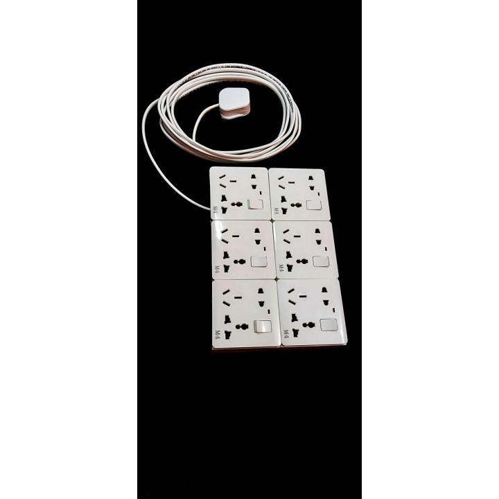 6 Point 05 meter Extension 18 Socket Custom Made Heavy Duty Industrial ...