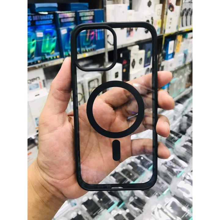 for iPhone 12 pro max Magsafe case Charger supported Slim Clear ...