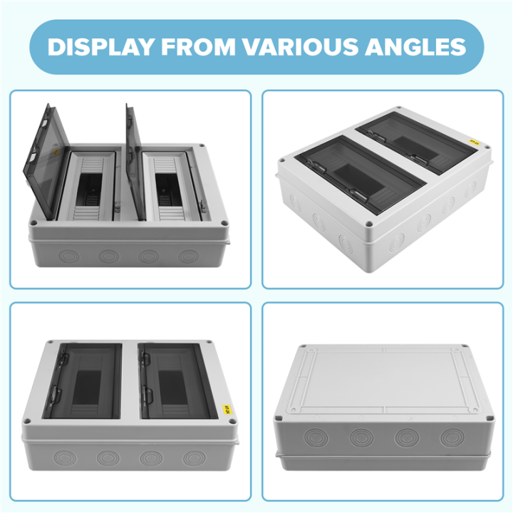 HT Series Junction Box 24WAY IP65 Waterproof Distribution Box Outdoor ...