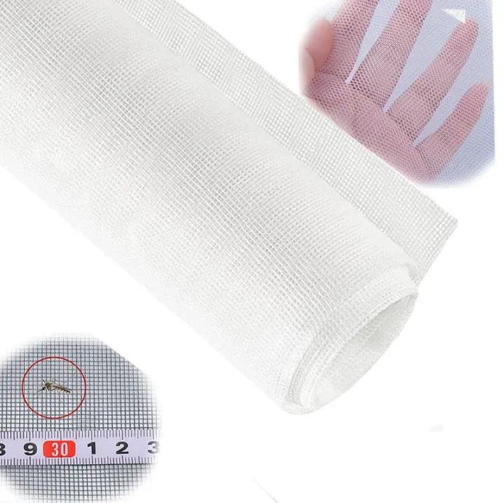 【Hottest Trends】 White Window DIY Mesh Insect Screen White Durable Anti ...