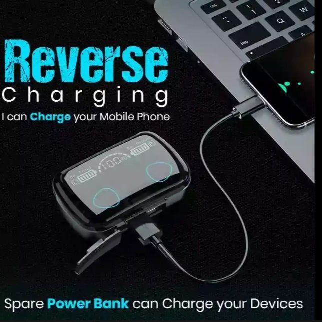 M20 v5.3 Tws Wireless Earbuds With Noise Cancelling Feature Bluetooth ...