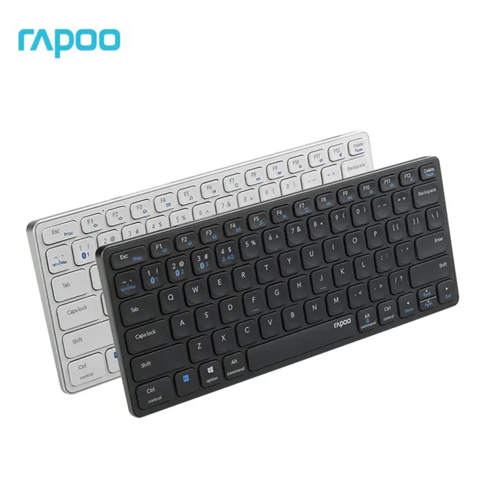 Rapoo E9050G Dark Grey Multi-Mode Ultra-Slim Keyboard | Daraz.com.bd