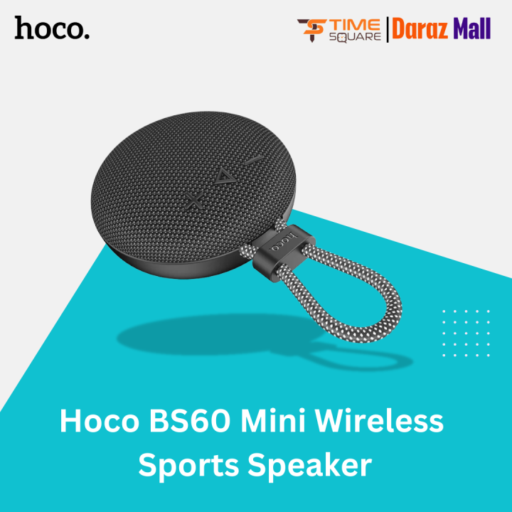 Hoco BS60 Mini Portable Wireless Sports Speaker- Time Square | Daraz.com.bd