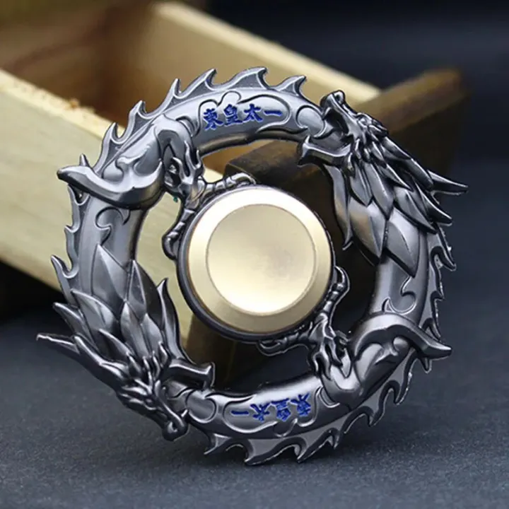 【Fanco Toy store】Dragon Fidget Spinner Zinc Alloy Gyro Rotary Hand ...