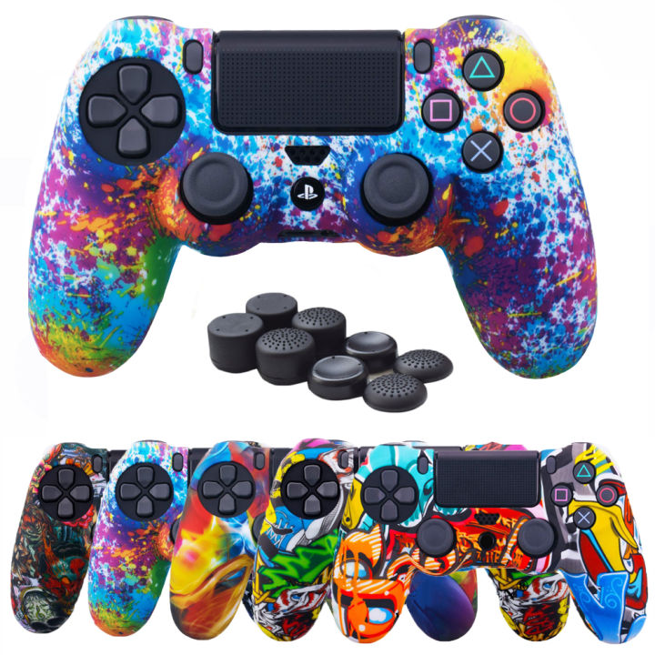 ZOMTOP Thumb Grip Caps for Play Station 4 for Sony Dualshock 4 PS4 DS4 ...