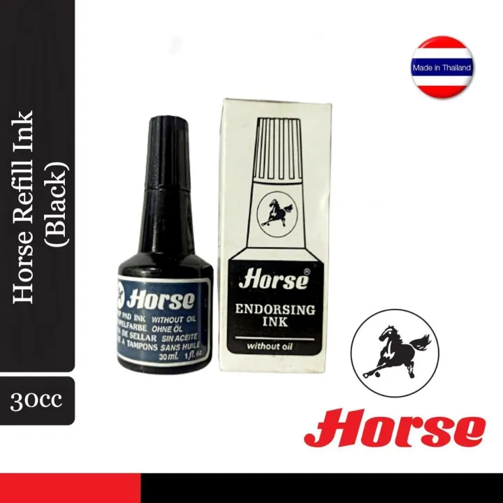 Horse Stamp Pad Refill Ink 30cc. | Daraz.com.bd