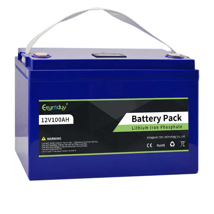 12V 100ah 105Ah LiFePO4 Lipo Marine Boat Battery Pack Cylindrical ...