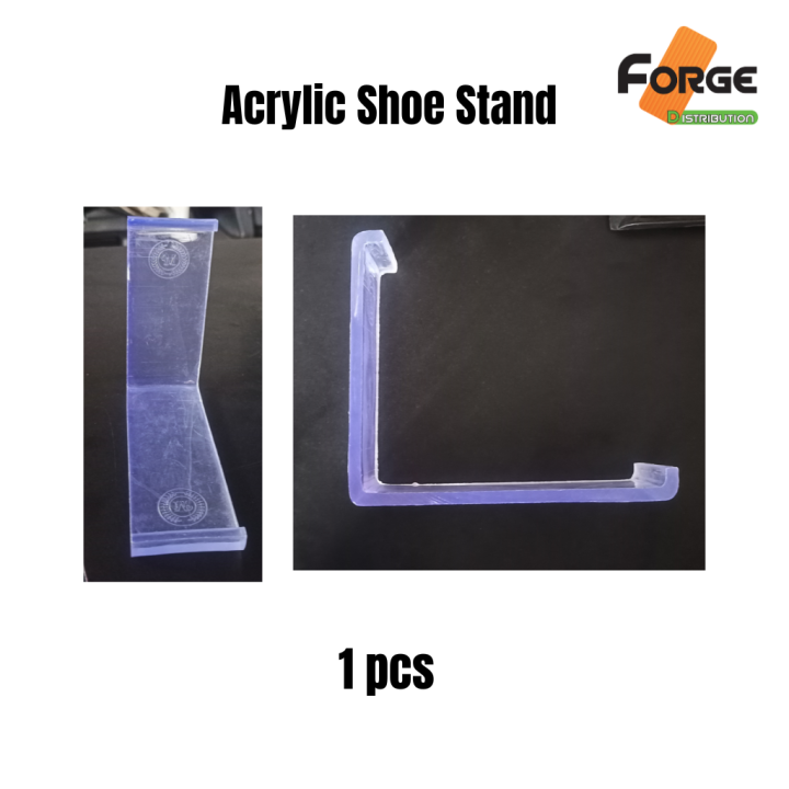 1 PCS Acrylic Clear Shoe Display Stand - Transparent Sandals Riser ...