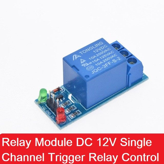 1CH 12V Relay Module With Screw Terminal Relay Module 12V 1 Channel ...