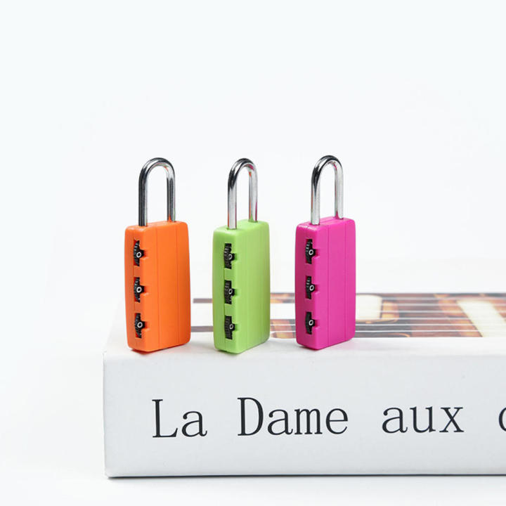 Head Plastic Password Lock Small Padlock Cartoon Mini Cabinet Lock ...