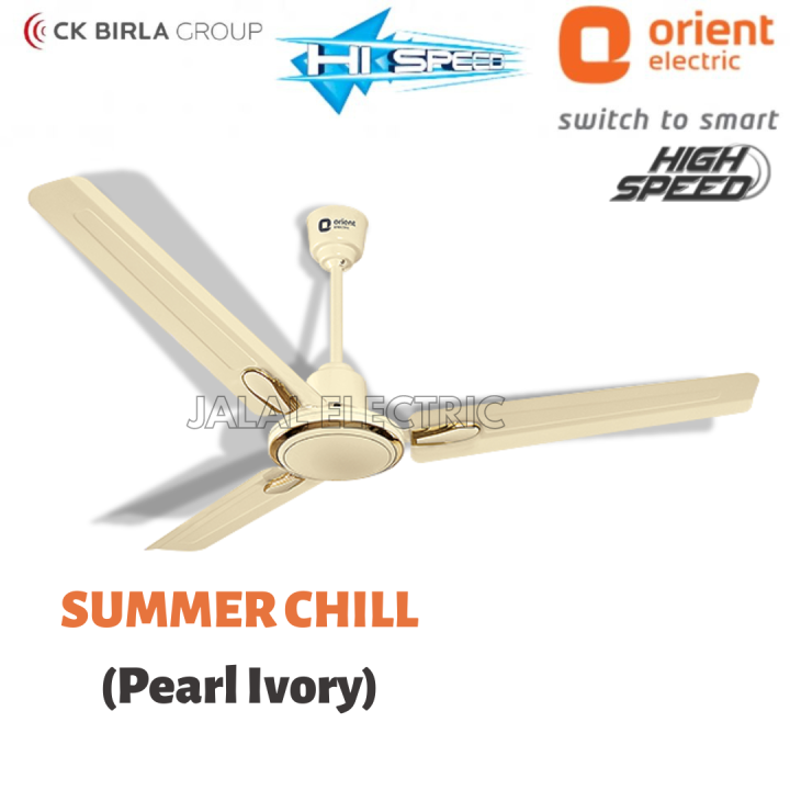Orient Summer Chill 56 Inch Ceiling Fan (Pearl Ivory) | Daraz.com.bd
