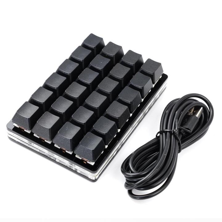 Mini USB Custom Mechanical Keyboard 2/3/4/6/9/12/16/24 Keys Gaming ...
