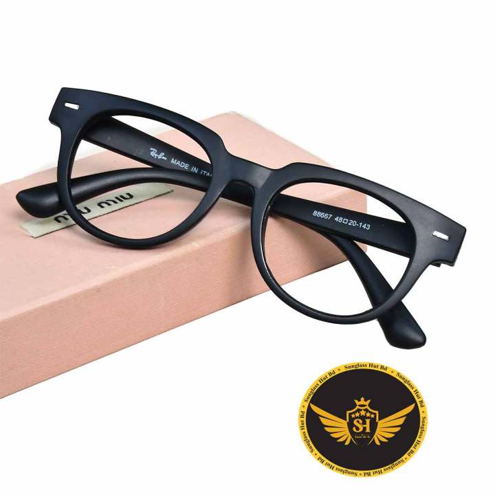 RB Classic Design Best Premium Quality Black Optical Frame Optical ...
