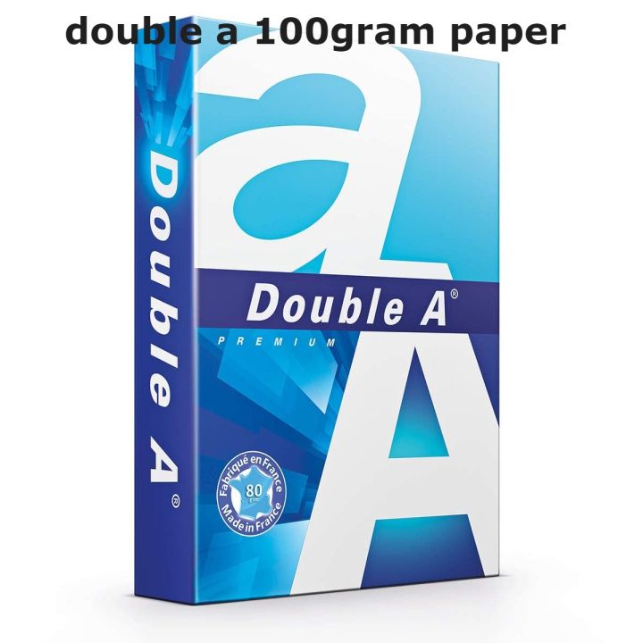 Double A 100 Gsm A4 Size Paper 500 Sheets,1 pack | Daraz.com.bd
