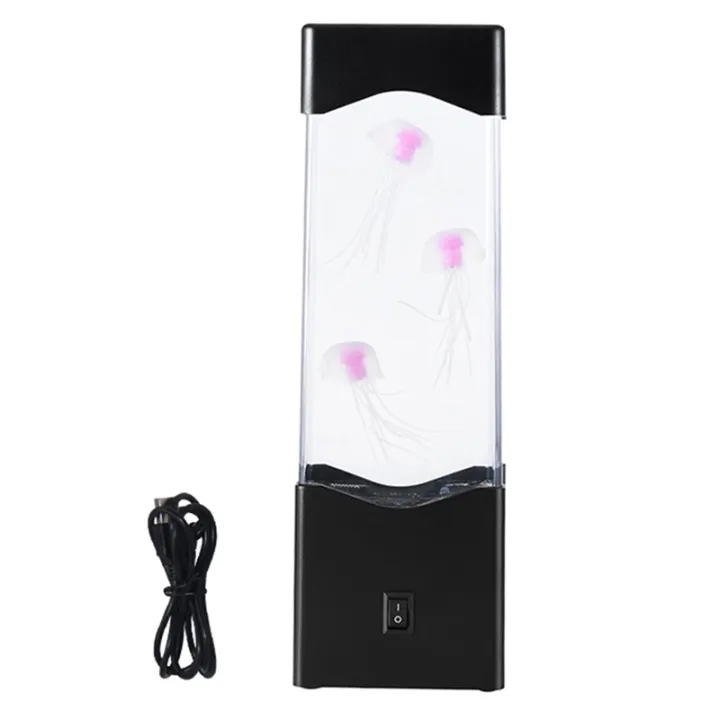 Jellyfish Lamp LED Color Changing Lava Lamp Gifts for Kids Boy Girl ...
