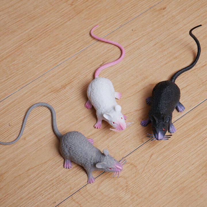 Gift Practical Halloween Prop Joke Fake Mouse Tricky Mouse Model Party ...
