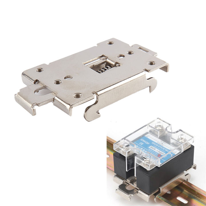 Single phase SSR 35MM DIN rail fixed solid state relay clip clamp R99 ...
