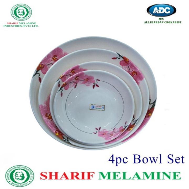 Sharif Melamine 4pc Bowl Set | Daraz.com.bd
