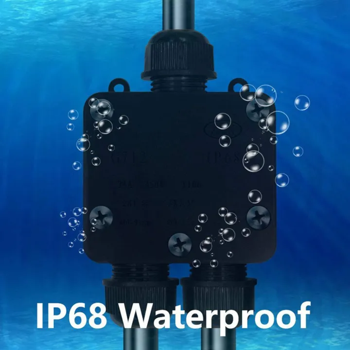 Waterproof Junction Box IP68 Outdoor Gland Electrical Junction Box ...