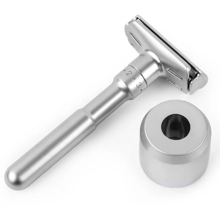 New Adjustable Safety Razor Mens Folding Shaving Double Edge Classic ...