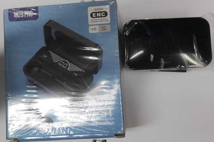 Tws M29 Pro Wireless Headphones With Touch Control And Dual Led ...