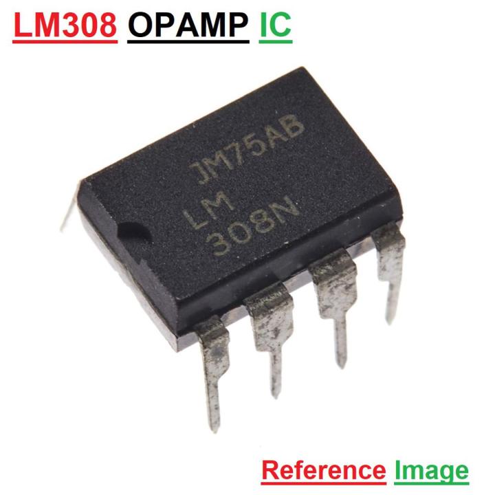 LM308 LM308P LM308N Operational Amplifier IC OPAMP Low Power Dual Operational Amplifiers LM 308 ...