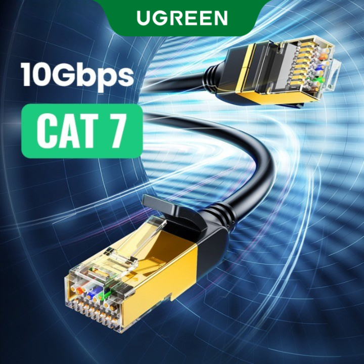 UGREEN Ethernet Cable, Cat7 10 Gigabit LAN Network RJ45 High Speed ...