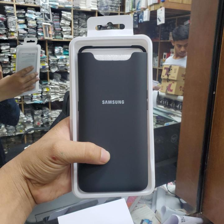 Samsung Galaxy A80 Liquid Silicone Case Silky Soft-Touch Finish Back ...