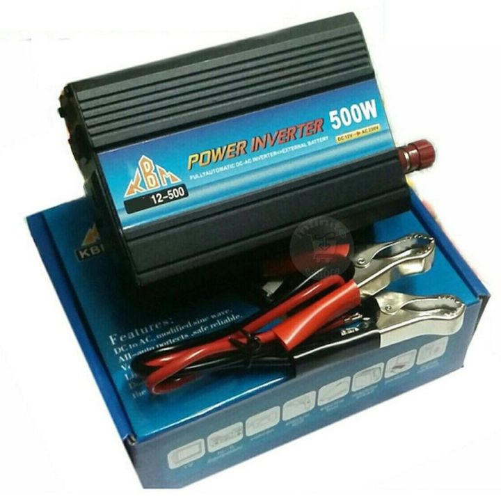 Power Inverter 500W Convert 12V To AC 220V-KBM / KBI | Daraz.com.bd