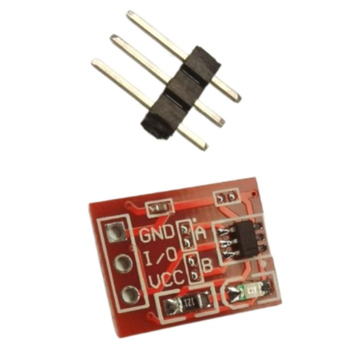 Ttp223 Touch Button Module Capacitor Type Single Channel Self Locking ...