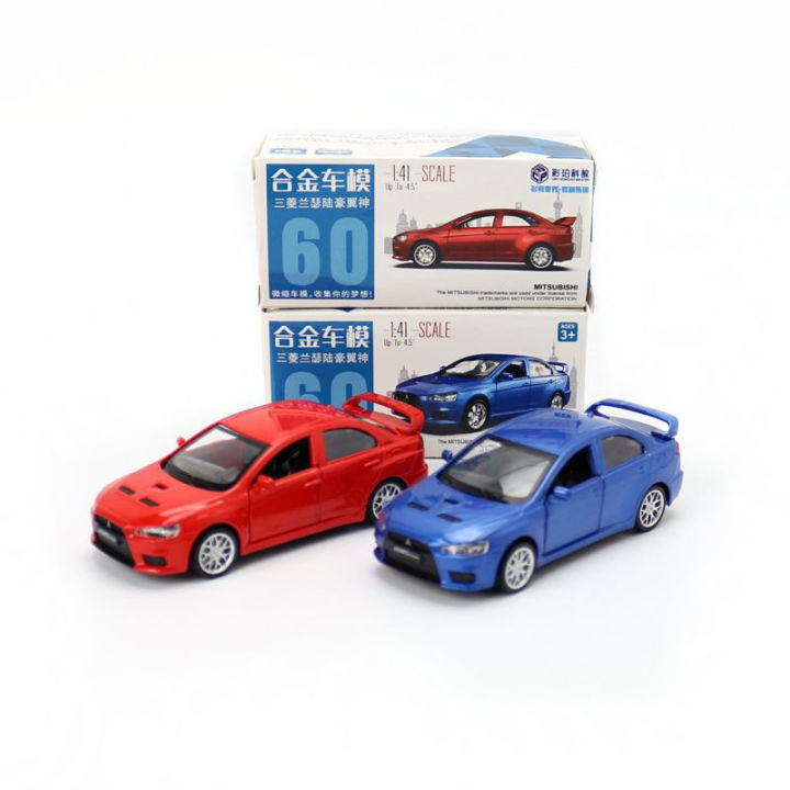 1:41 Caipo Pull-back car Lancer Ex Alloy Diecast Metal Model Car ...