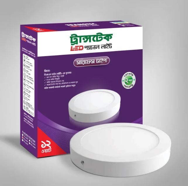 Transtec LED Surface Light 12W CDL Round | Daraz.com.bd