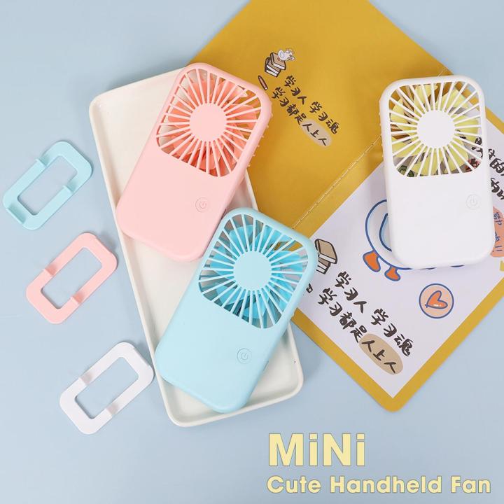 Mini Portable Pocket Fan Cool Air Hand Held Travel Cooling Rechargeable ...