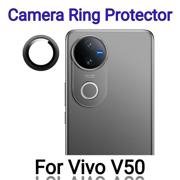 Full Glued Metal Camera Ring Protector For Vivo V50/V50 Pro | Daraz.com.bd