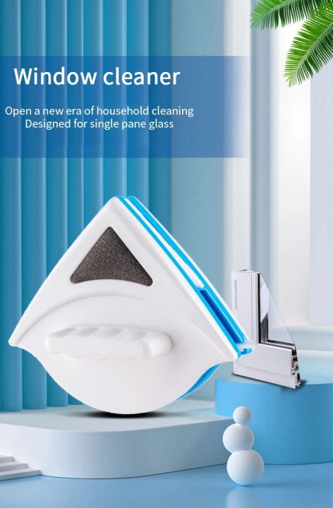 Magnetic Glass Window Cleaning Tool Automatic Water Discharge Double ...