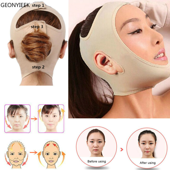 【Must-Have Style】 V Shape Slim Chin Check Neck Lift Peel-off Facial ...