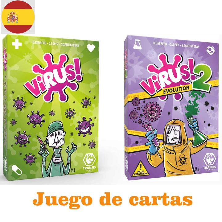 In Spanish Version In English Virus Card Game The Contagiously Virus 2 ...