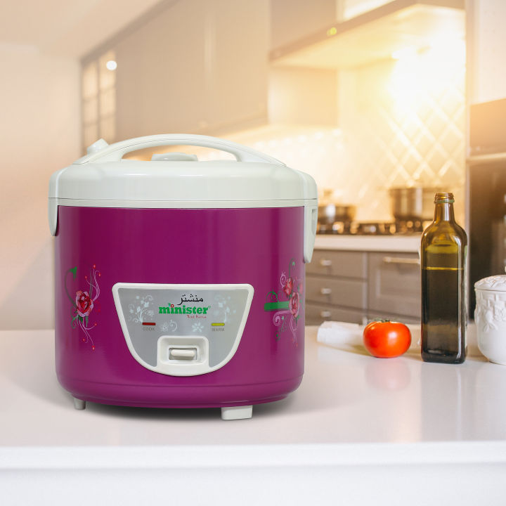 MINISTER Rice Cooker- MI-RC- 2.8 LITER Violet | Daraz.com.bd