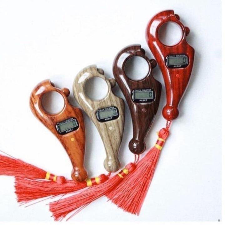 Rotating Prayer Beads Digital Counter Portable Finger Tasbeeh Misbaha ...