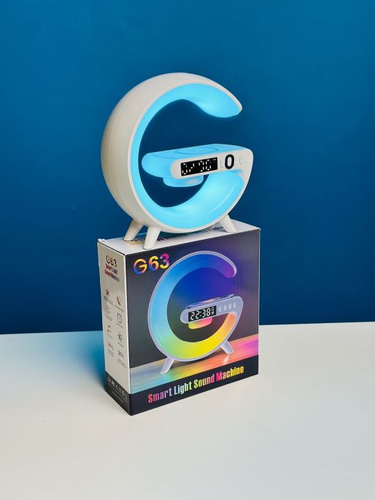 G63 Atmosphere RGB Light Bluetooth Speaker With Wireless Charging ...