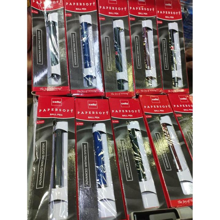 Cello Papersoft Ball Pen -10 piece | Daraz.com.bd