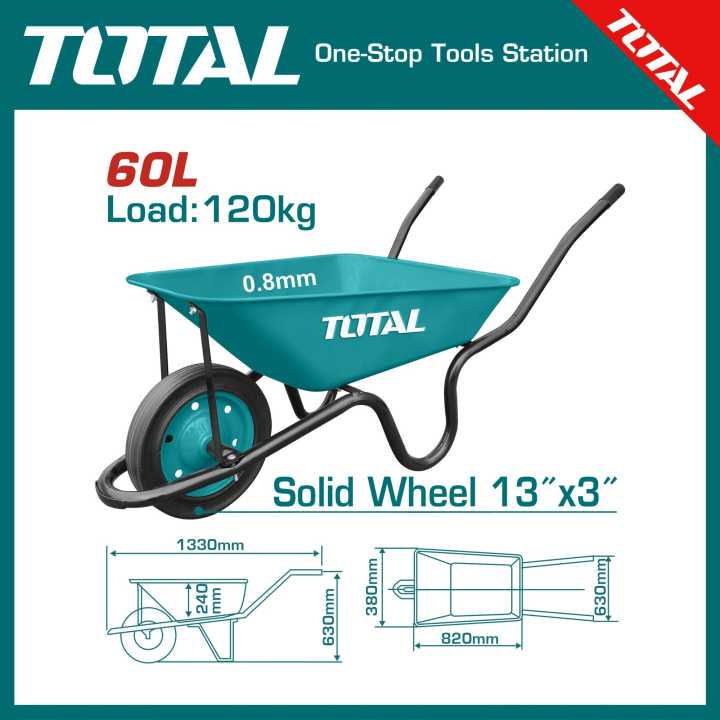 TOTAL Wheel Barrow THTWB380008 | Daraz.com.bd