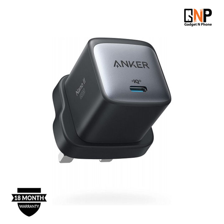 Anker Nano II 45W UK Plug for Charging | Daraz.com.bd