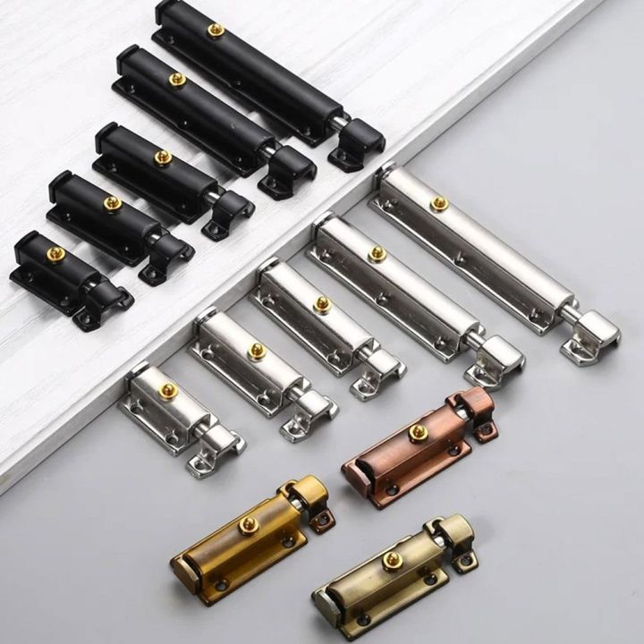 Multifunctional Stainless Steel Automatic Door Bolt Spring Anti-theft ...