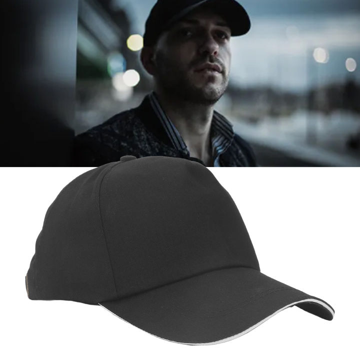 Safe Bump Cap Adjustable Baseball Hat ABS Inner Breathable Cotton ...
