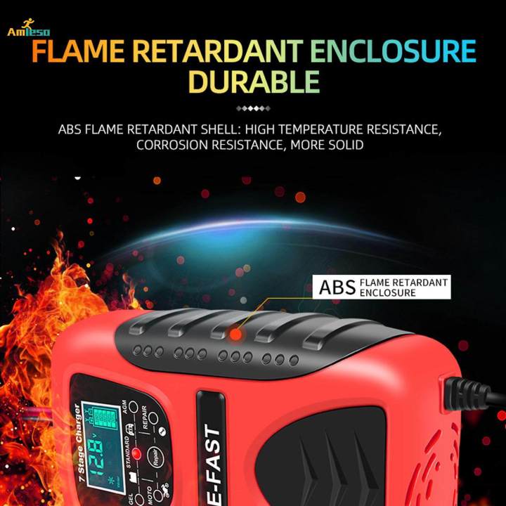 Generic 12V Lead Battery Trickle Charger Lightweight EU 220V Plug ...